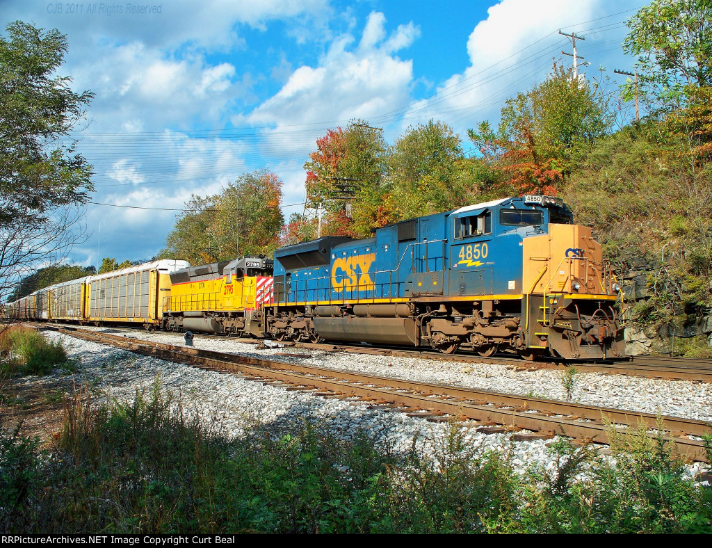 CSX 4850 and CITX 2795